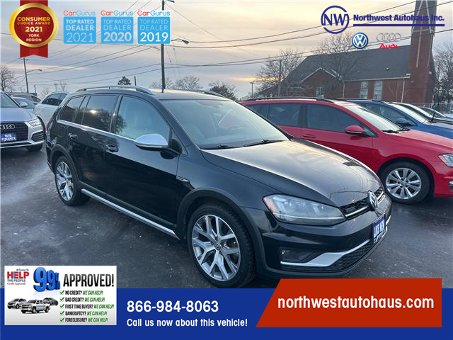 2017 Volkswagen Golf Alltrack 1.8 TSI LEATHER SUNROOF SUPER CLEAN at ...